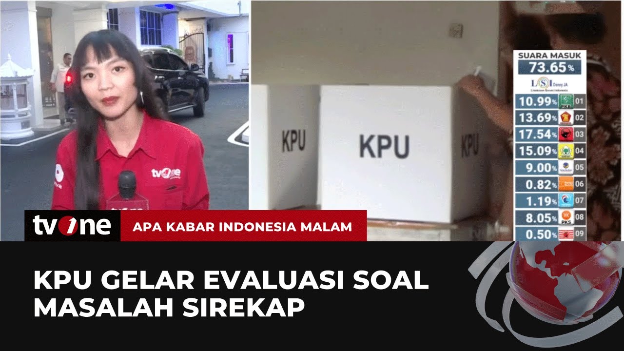 Kpu Evaluasi Pelaksanaan Pemilu 2024 Akim Tvone Youtube