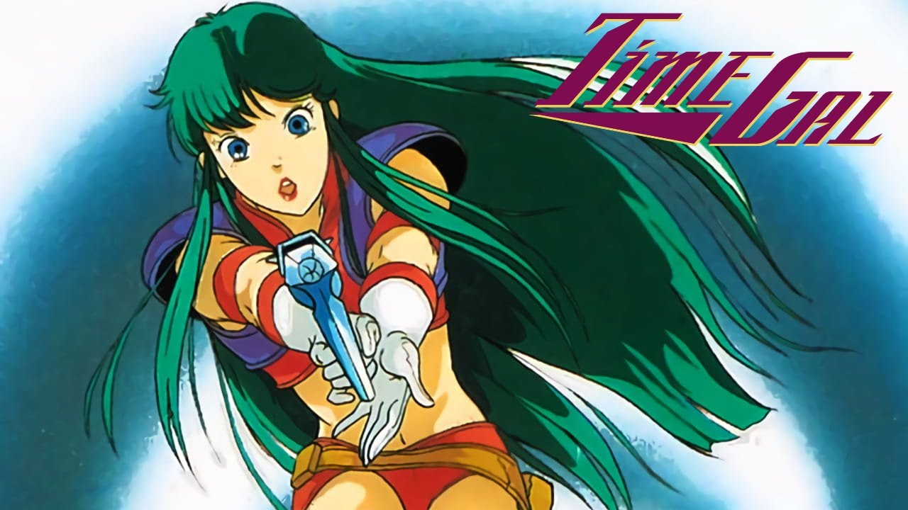 Time Gal Sega Mega CD 1993 Complete Story Scenes - YouTube