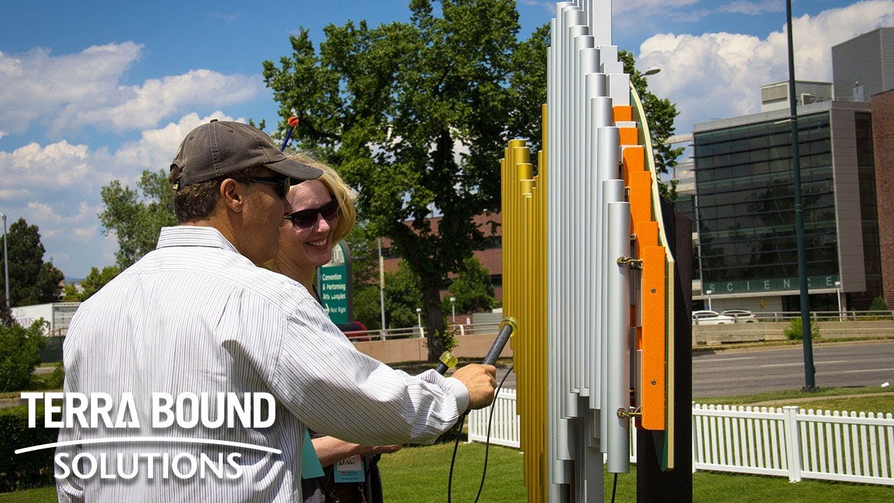 Swirl - Outdoor Musical Instrument - YouTube