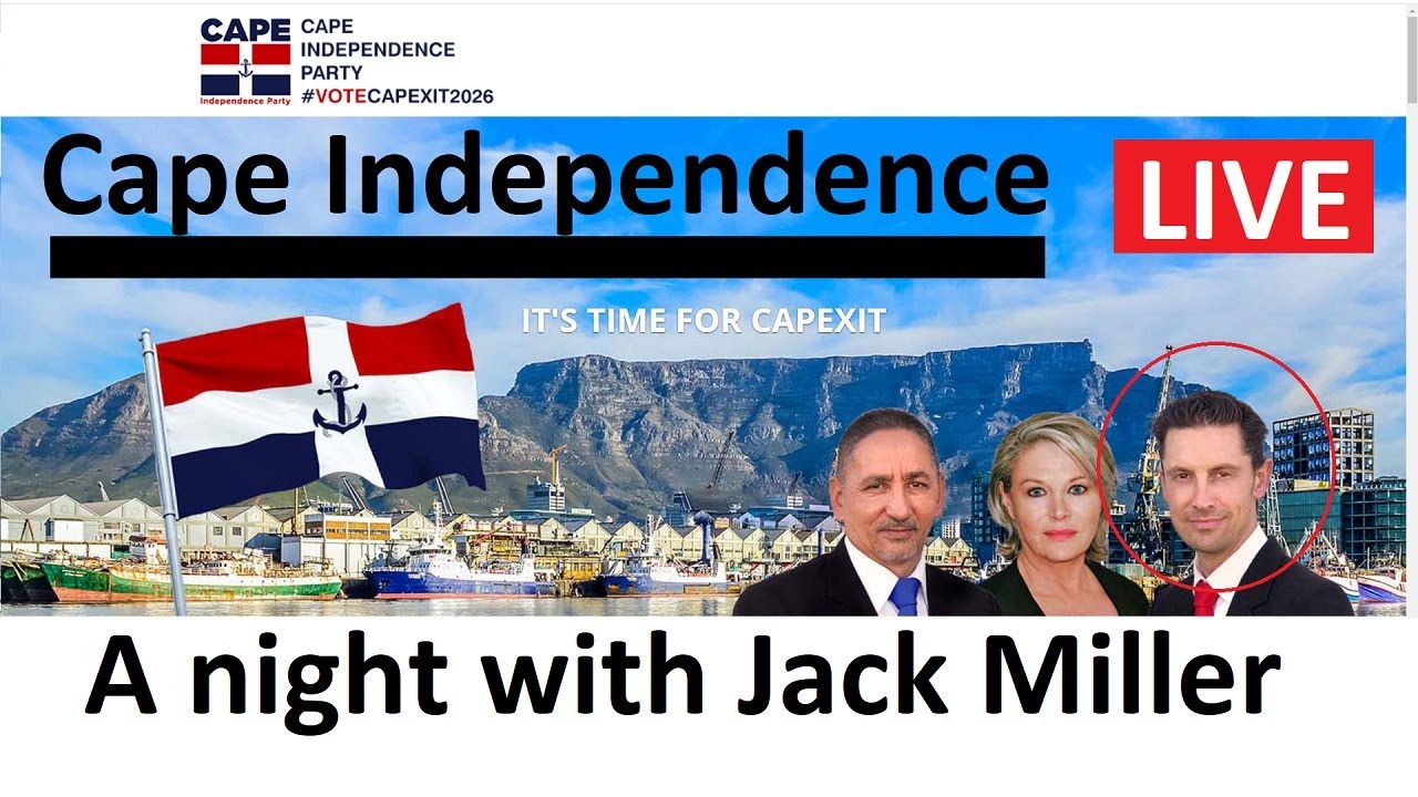 LIVE: Friday night 8pm I talk to Jack Miller of Cape Independence about ...