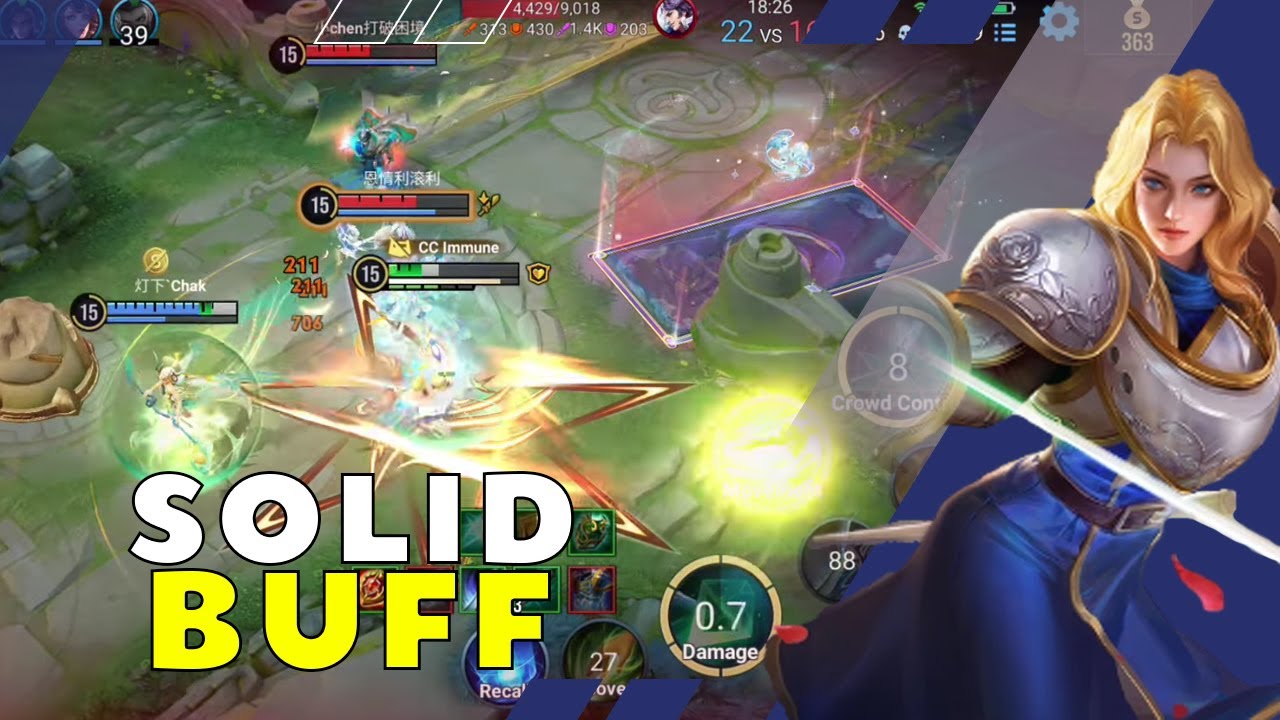 Charlotte Is Back With This New Buff | Honor of Kings - YouTube