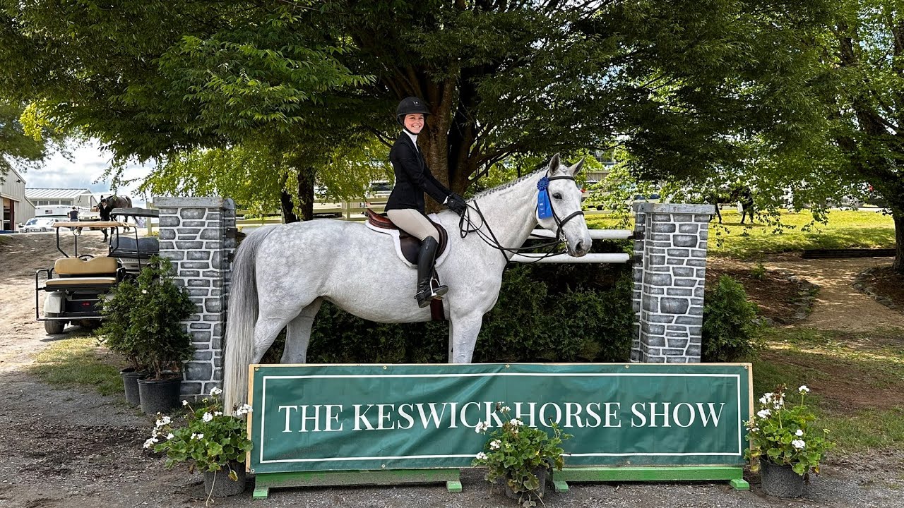 Winning Test VHSA Children’s Medal - Keswick Horse Show - YouTube