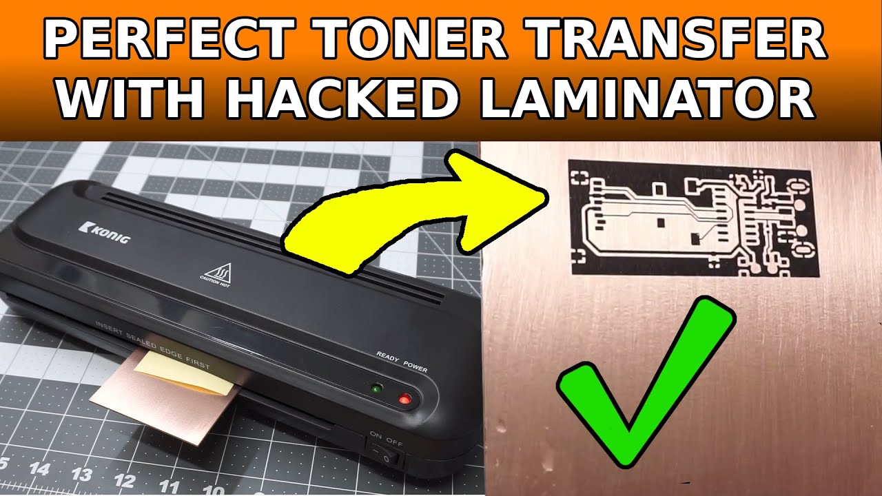 PCB Toner Transfer With Consistent Results | PCB from PCBWAY.com - YouTube