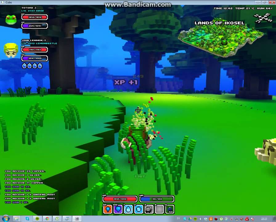 Free Cube world High-level Characters - YouTube