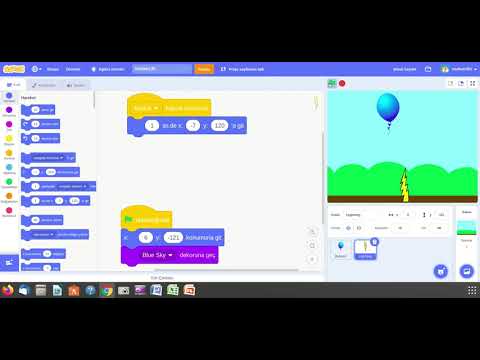 Scratch ile Balon Patlatma Oyunu Yapımı