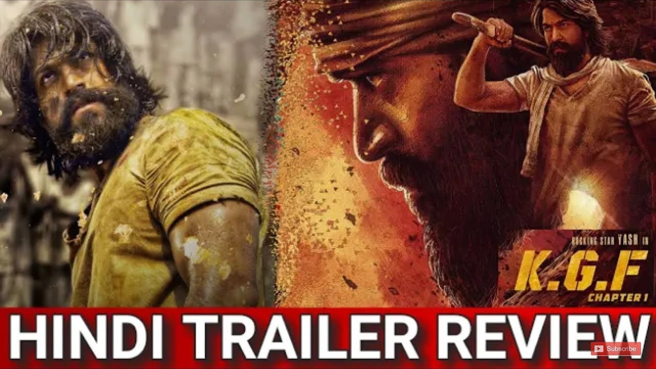 KGF Hindi Trailer Review,KGF Trailer In Hindi KGF Movie Trailer Hindi ...