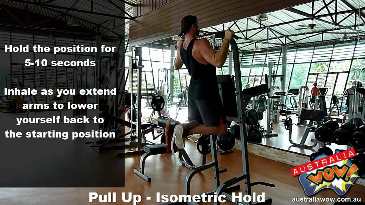 Pull Up Isometric Hold - YouTube