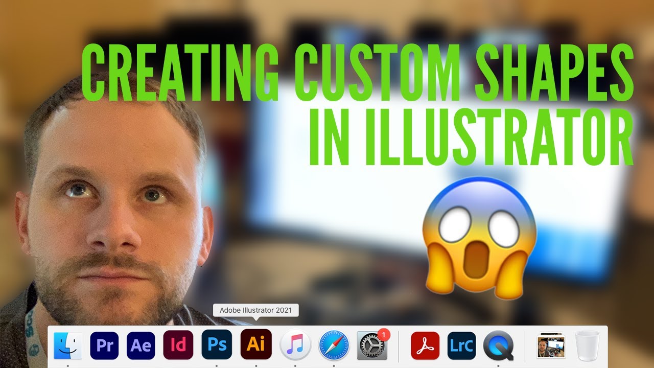 Creating Custom Shapes in Adobe Illustrator Using Pathfinder - YouTube