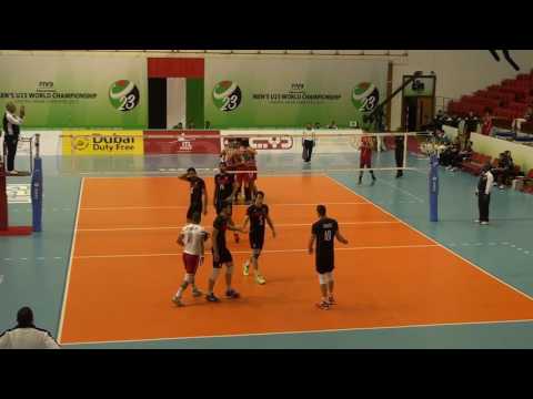 Mexico vs Turkey FIVB U23 World Championships 2015, Dubai UAE