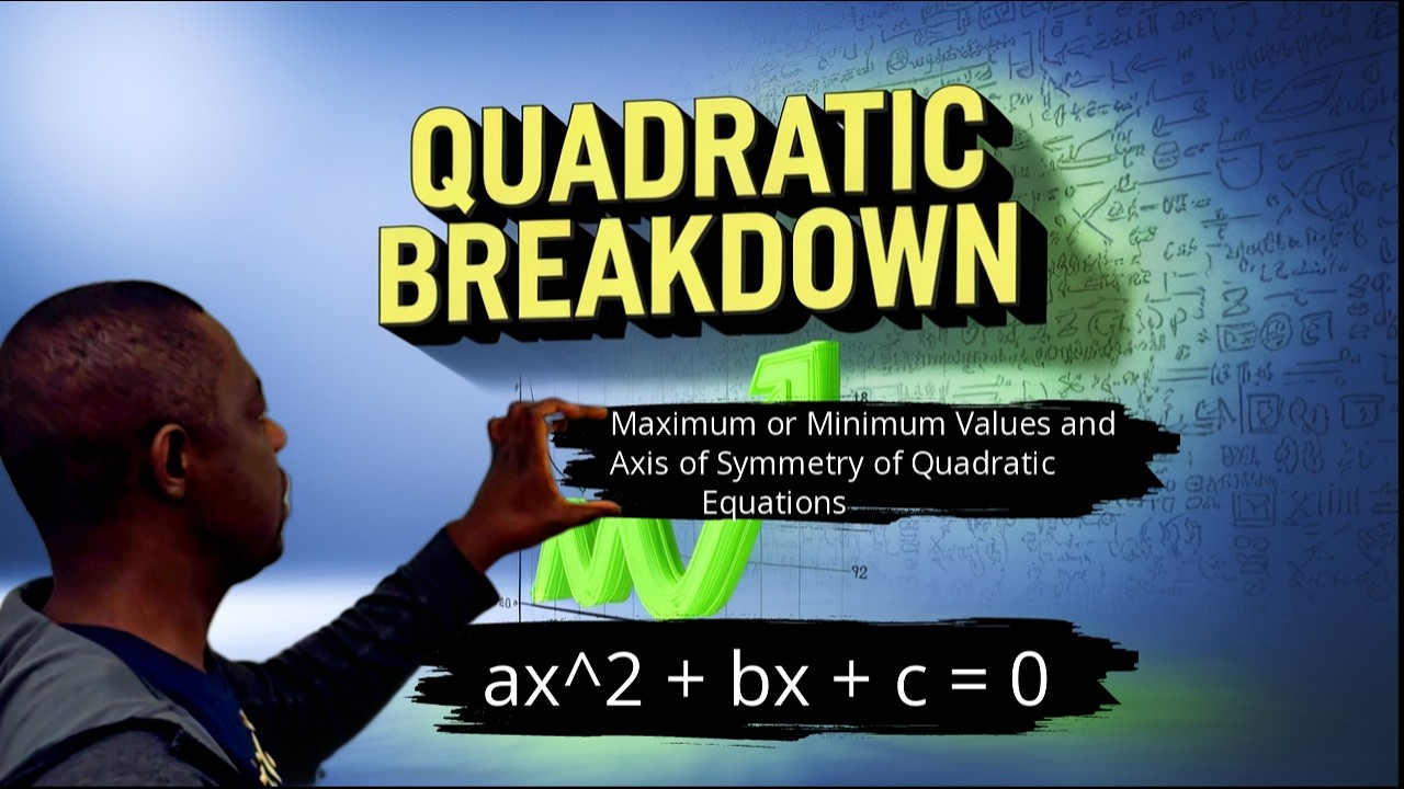 Quadratic Equations Breakdown: A Clear Step-by-step Approach...part 4 ...
