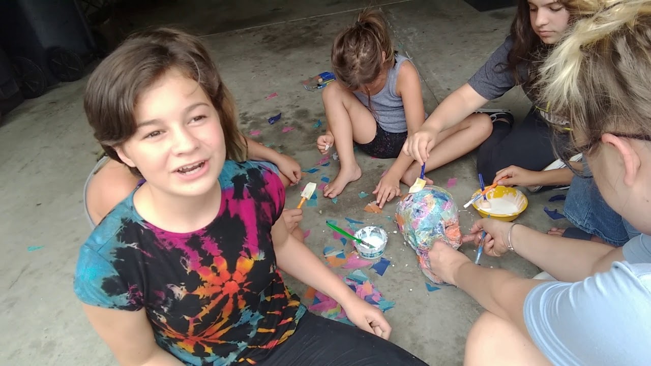 How to Decoupage a Skull (#32) - YouTube