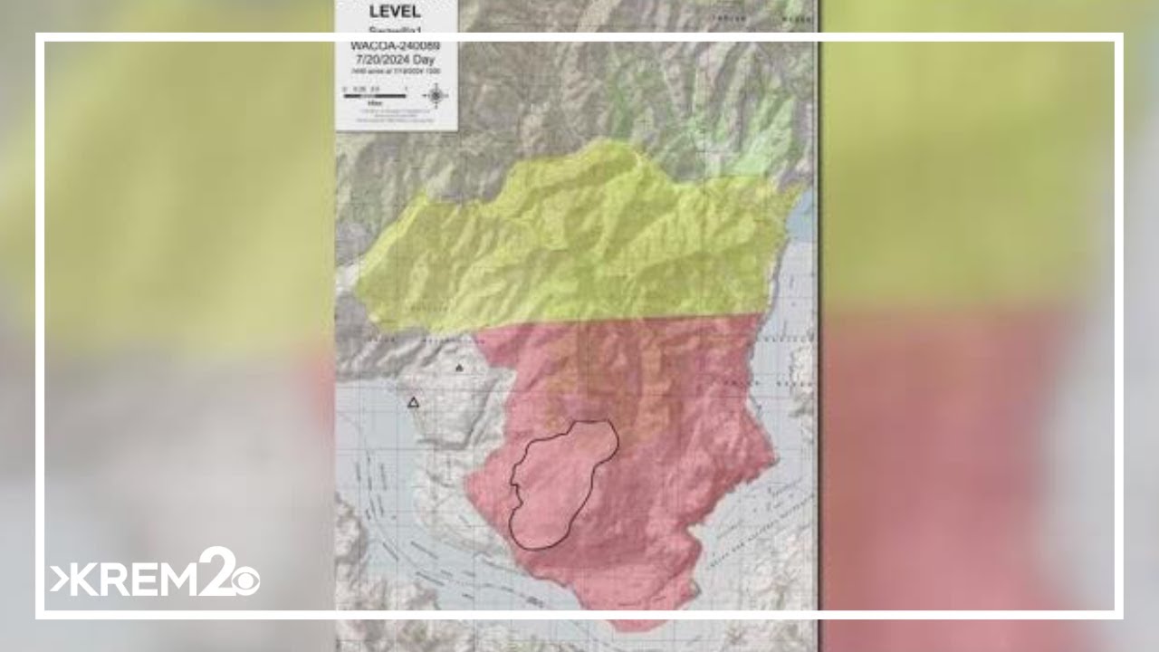 Swawilla Fire near Keller causes evacuations and Keller Ferry closure ...