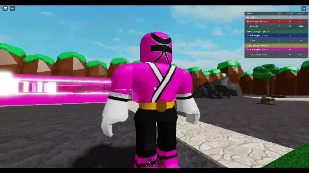 Playing every Power Rangers Game On Roblox #PowerRangers # ...