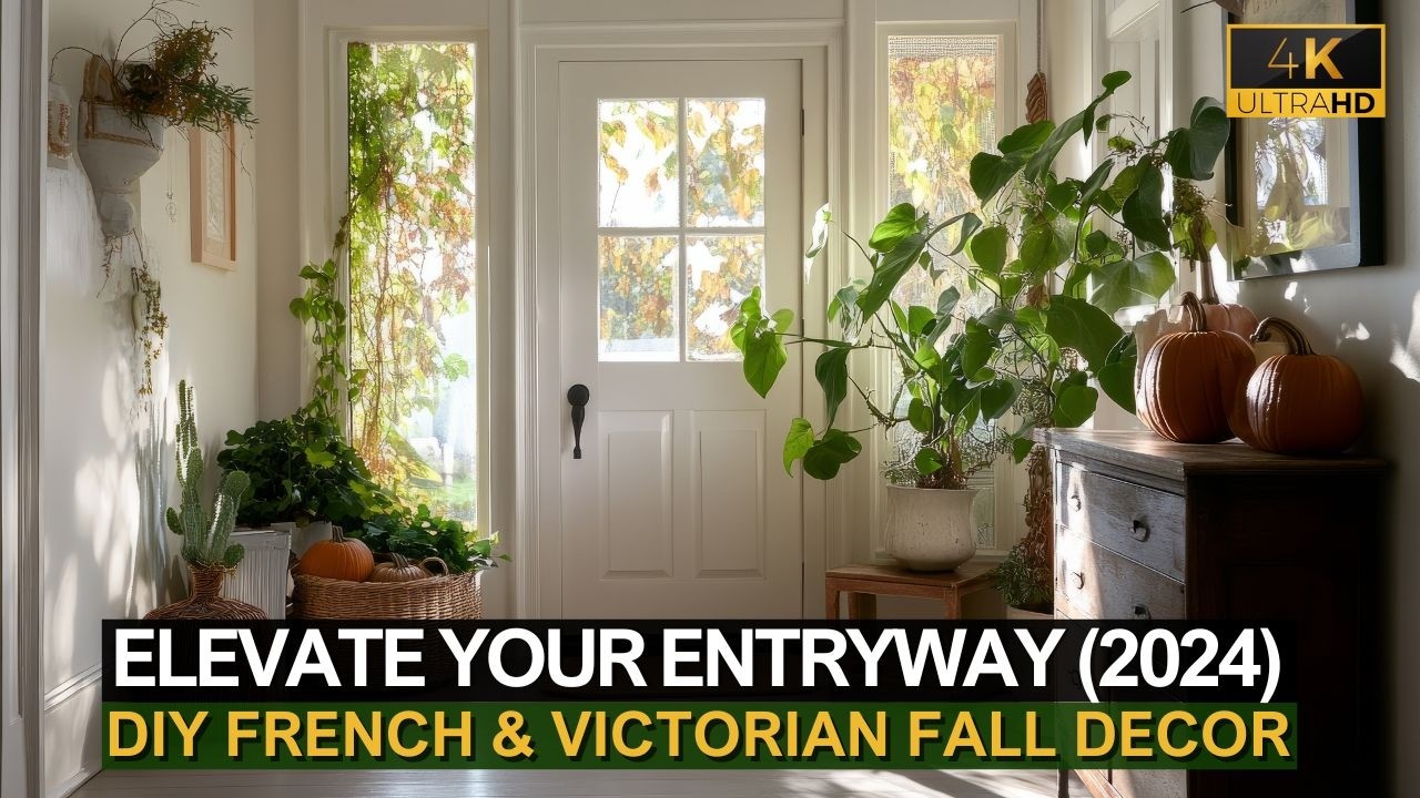DIY French & Victorian Fall Decor to Elevate Your Entryway | NEW Design ...