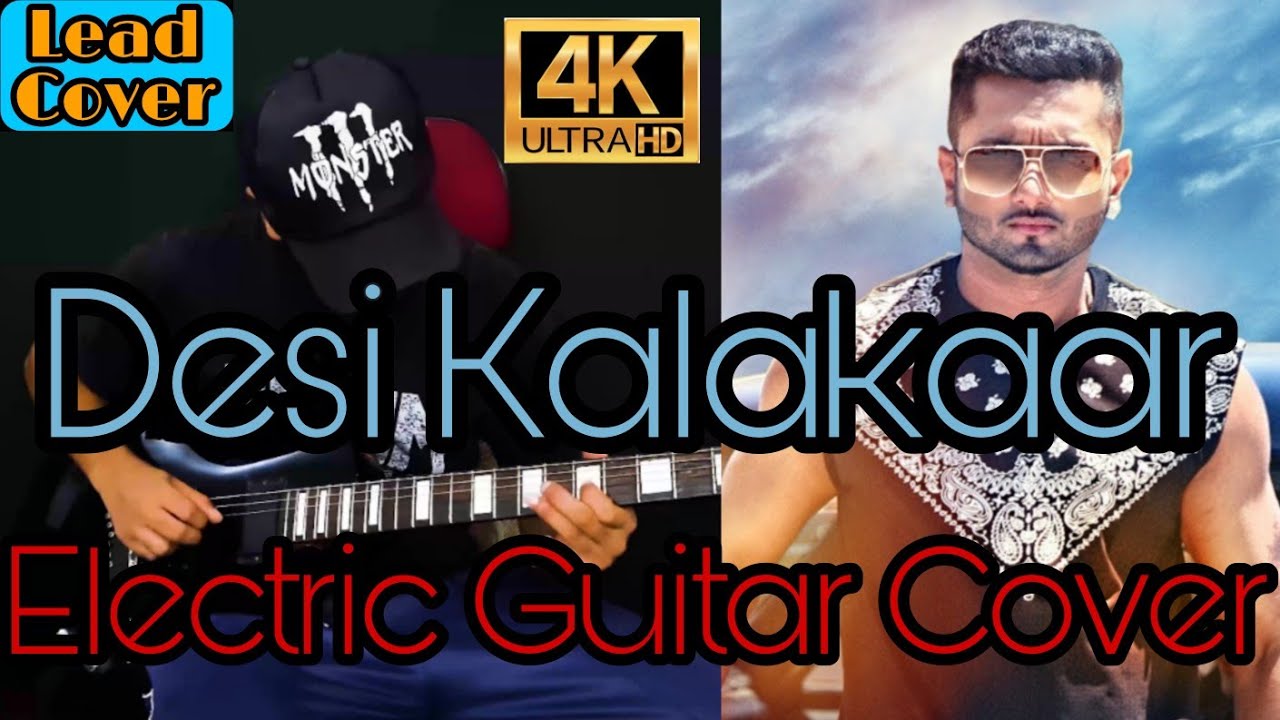 Desi Kalakaar Electric Guitar Cover by Shanky Dew | Honey Singh | 4K ...