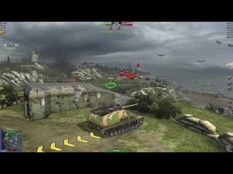 Nashorn | 1st Class | 2.2K Damage | World of Tanks Blitz
