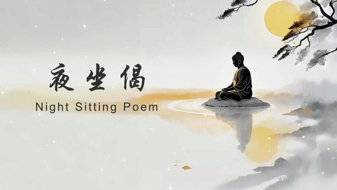 Tranquility in the Night | Night Sitting Poem for Inner Peace - YouTube