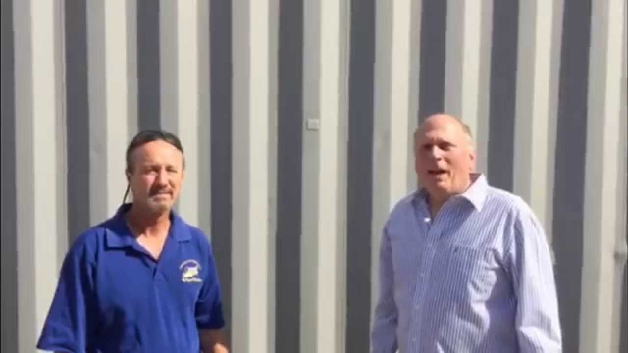 How to Repair a Hole In a Cargo Container-Fast Easy Quick Patch - YouTube