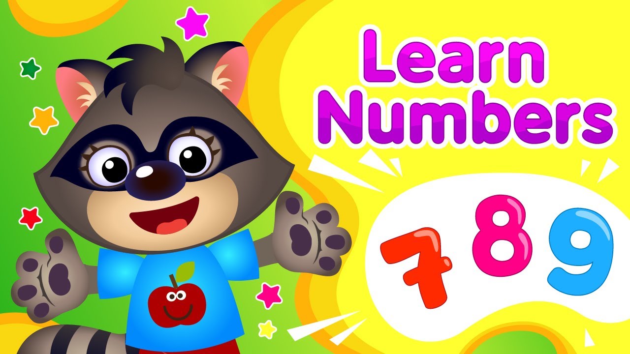 Lesson 3: Learn to count from 7 to 9 - YouTube