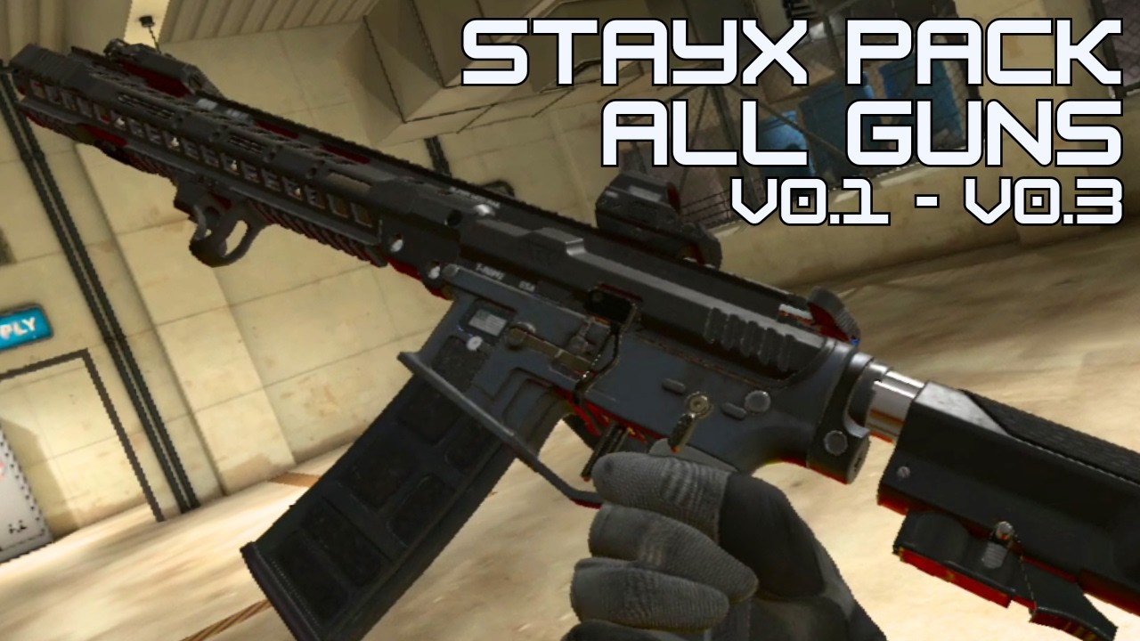 Stayx's Weapon Pack | All Guns (v0.1 - v0.3) | Bonelab Mods - YouTube