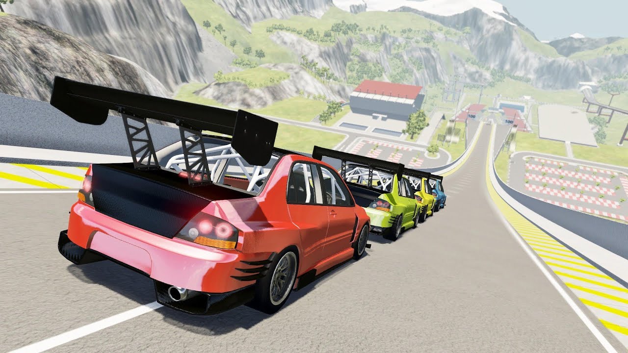 Epic High Speed Jumps #11 BeamNG Drive | Crash blasters - YouTube