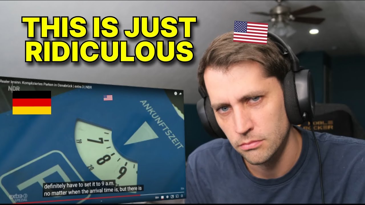 American reacts to ABSURD parking rule in Germany (Realer Irrsinn ...