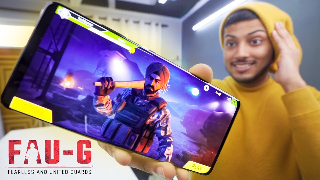 FAU-G Gameplay | How Good is Made in India Game? - YouTube