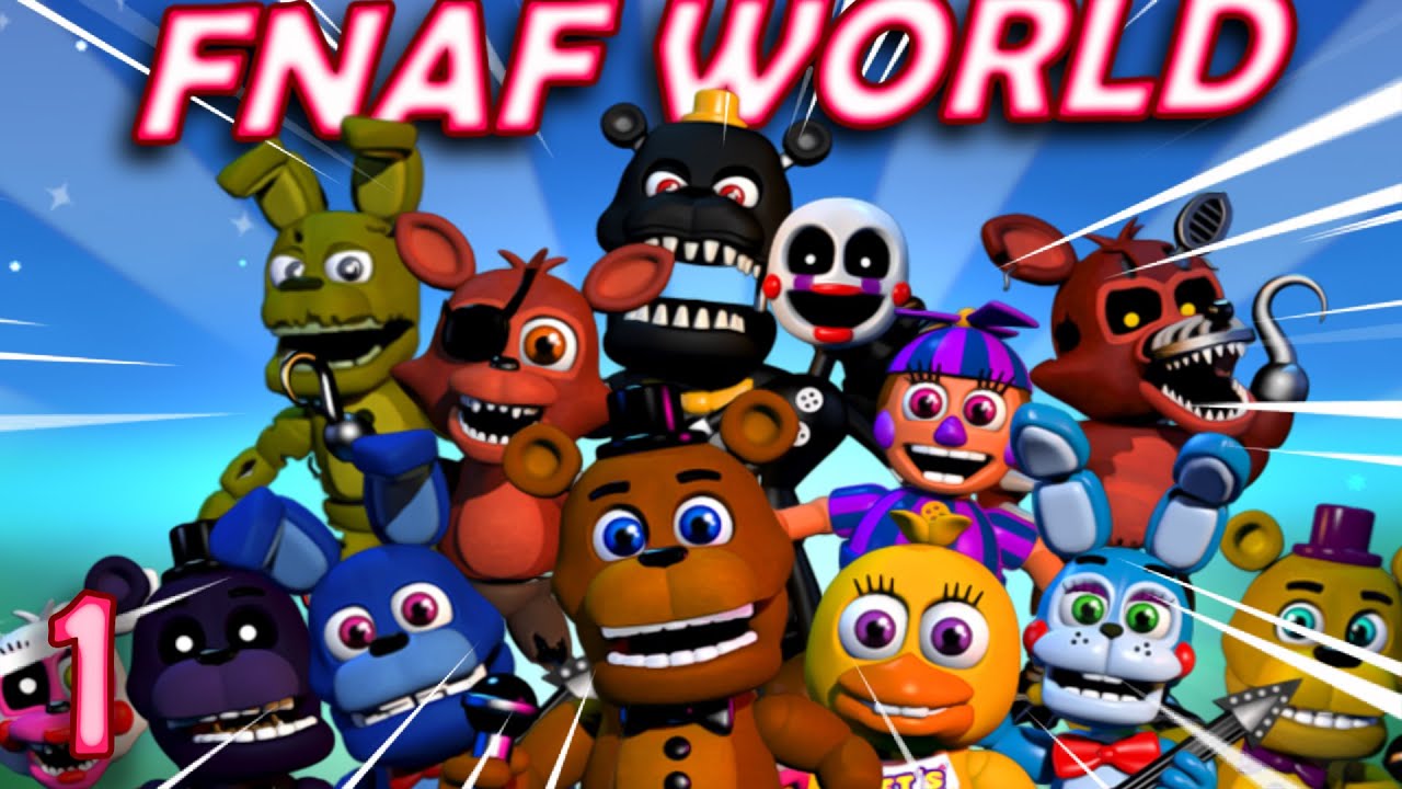 THIS GAME IS... INTERESTING l FNAF WORLD Part #1 - YouTube