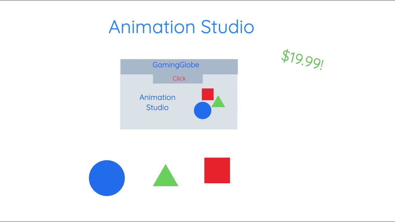 Animation Studio | Official Reveal Trailer | GamingGlobe Click - YouTube