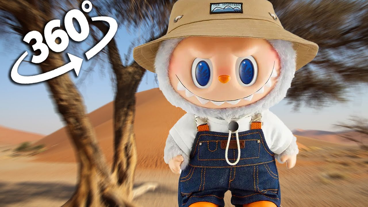 LABUBU in Africa 360° Video VR 4K (LABUBU animation) - YouTube