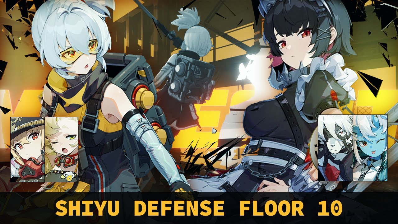 Shiyu Defense Floor 10 - B Clear - Lvl 40 | Zenless Zone Zero - YouTube