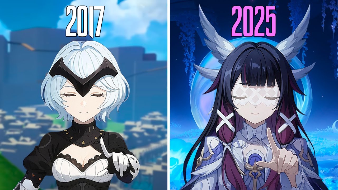 The Evolution of Genshin Impact from 2017 to 2025 - YouTube