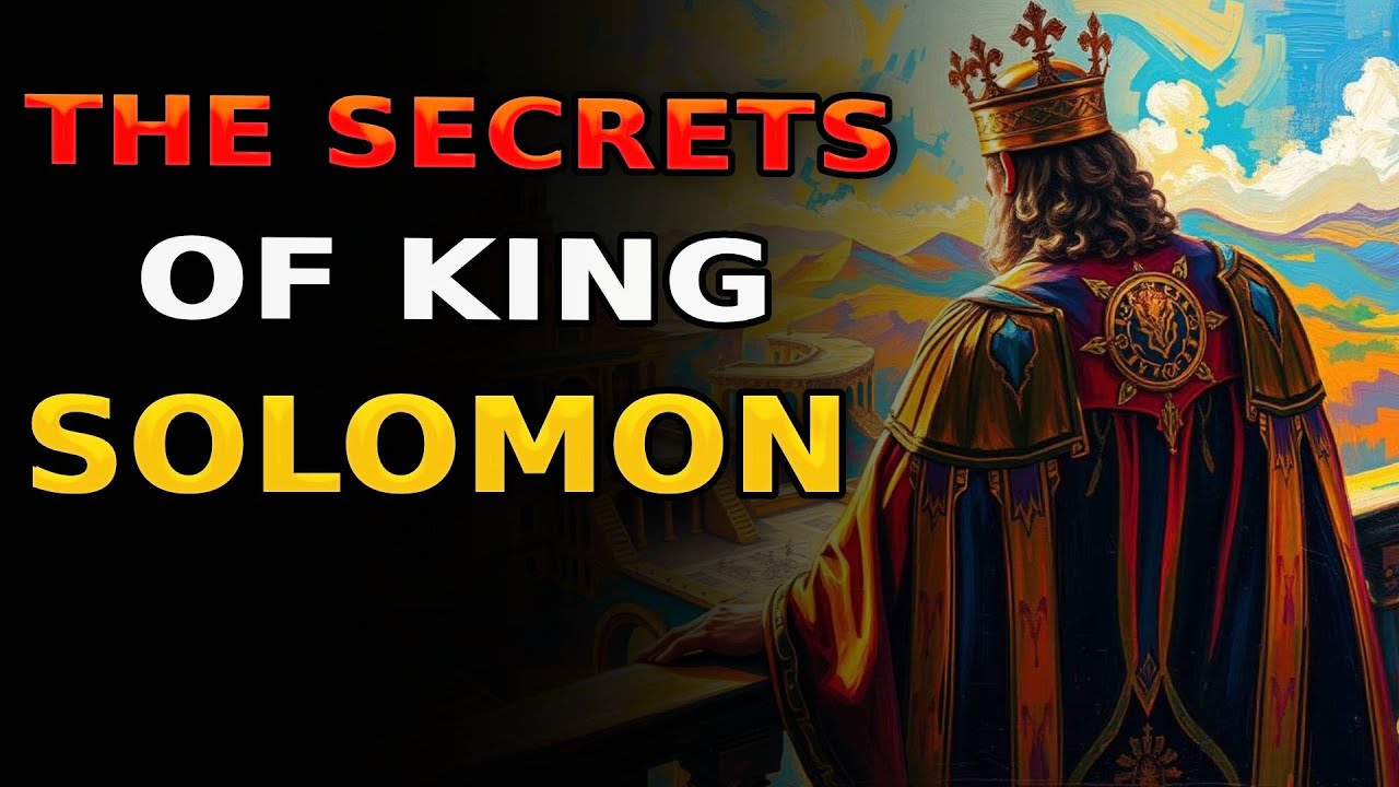 KING SOLOMON'S SECRETS OF WISDOM, POWER AND WEALTH - YouTube