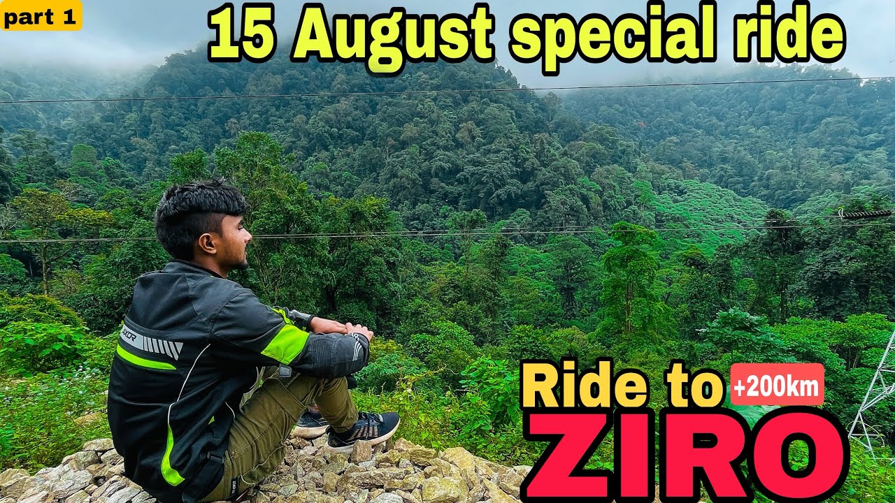 A special ride on 15 August from Borgang to Ziro - YouTube