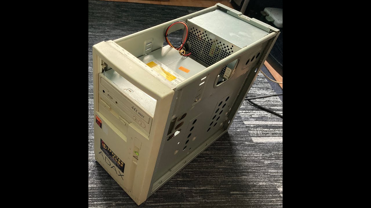 Retro komputer ADAX (1/3) - YouTube