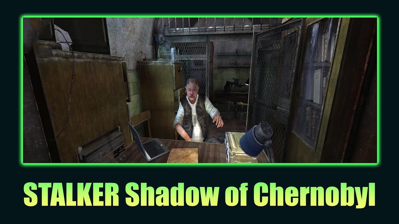 Stalker Shadow of Chernobyl Playthrough Part 2 - Meeting New Faces at Every Corner - YouTube