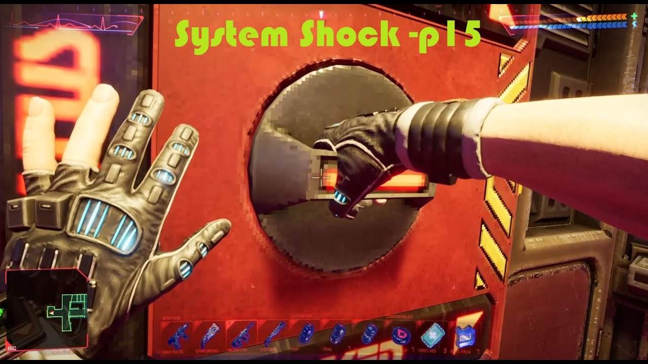 System Shock - Delta Grove \ Combat Hard \ p15 - YouTube