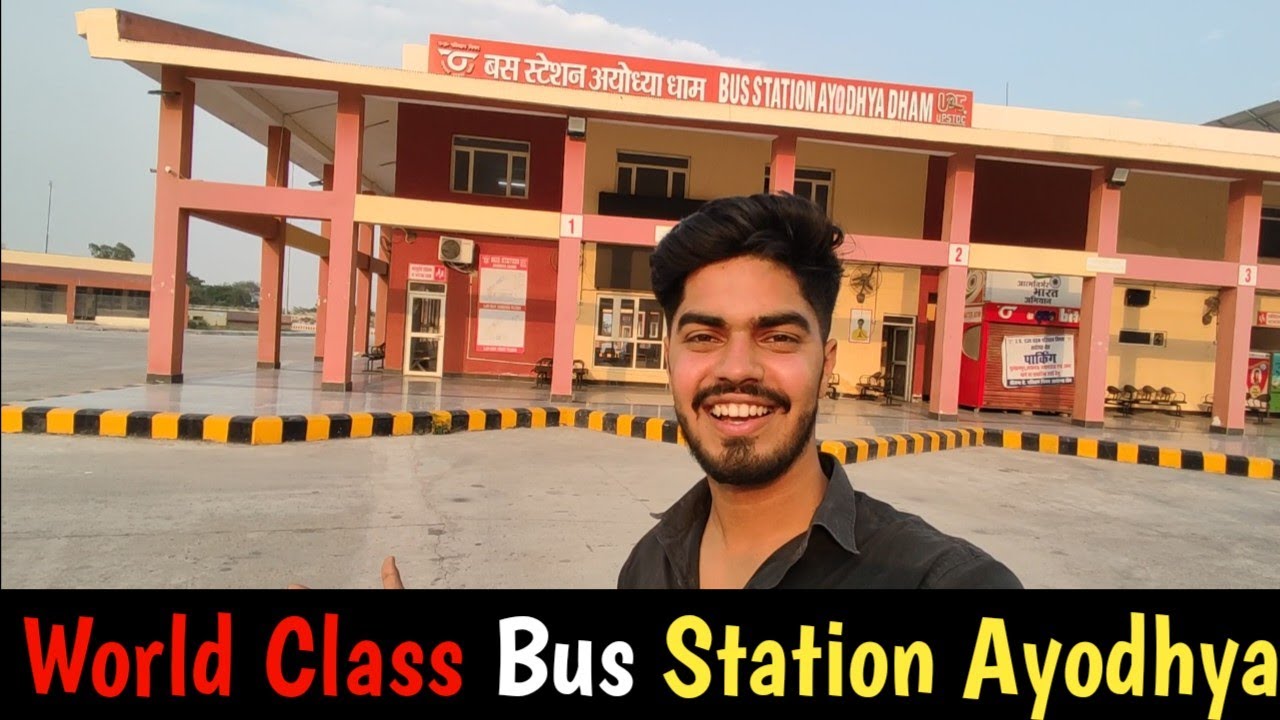World Class Bus Station | Ayodhya Dham Bus Station | Ayodhya - YouTube