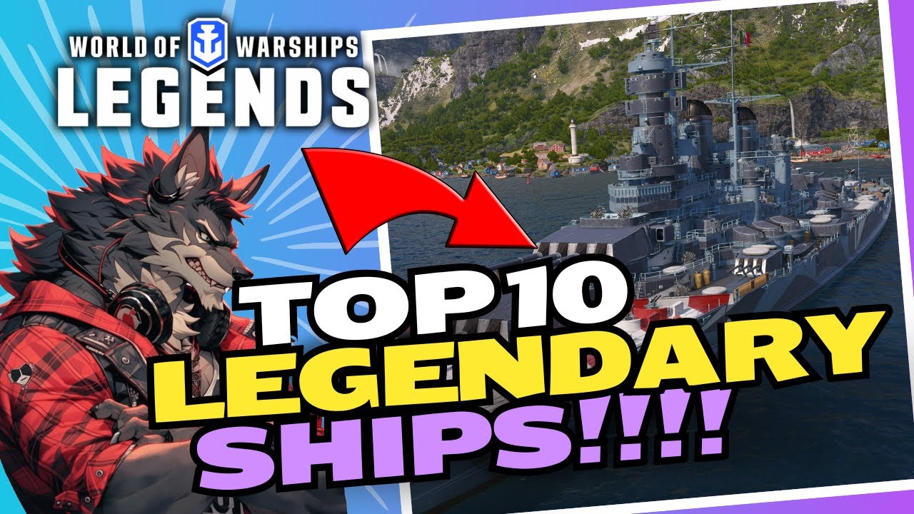 Best Legendary ships in WOWS:Legends - YouTube