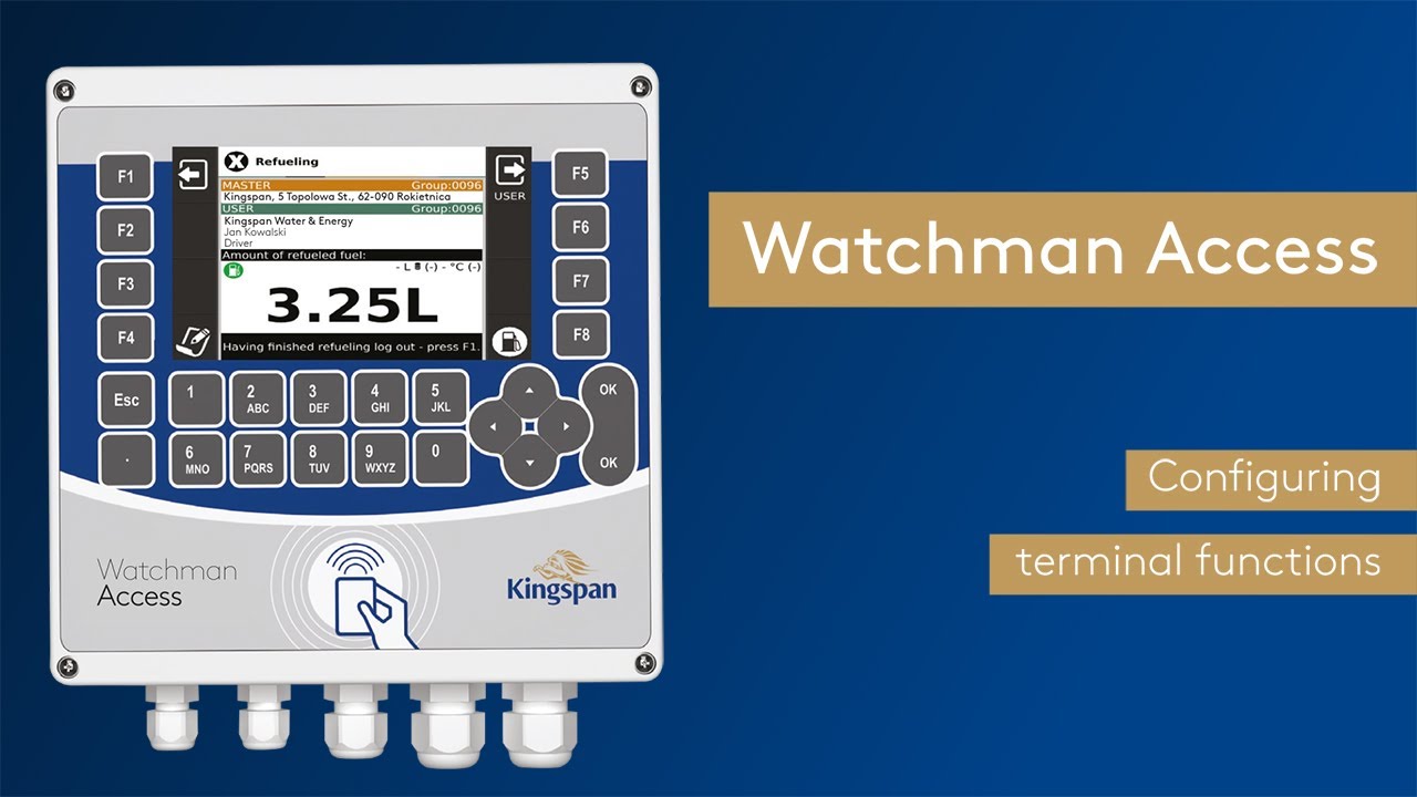 How to configure terminal's functions? Watchman Access FAQ - YouTube