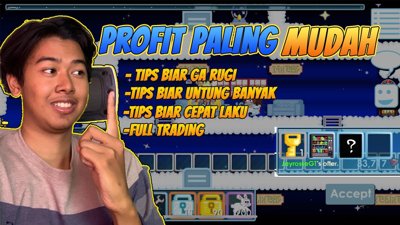 NO BREAK NO FARMING !! Cara Profit Growtopia 2023 Dengan Cepat! Ez Method - YouTube