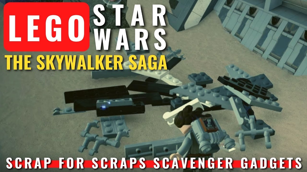 LEGO Star Wars The Skywalker Saga - Scrap for Scraps Scavenger gadgets ...
