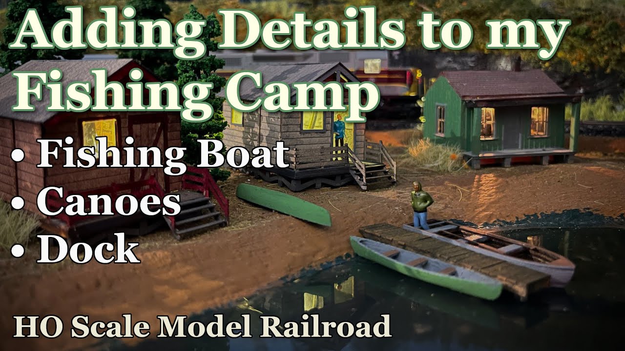 Building Boats, Canoes, and a Wooden Dock for my HO Scale Model ...