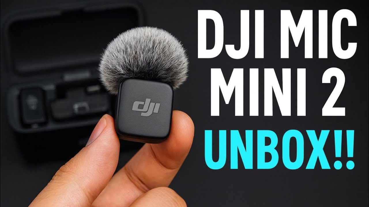 Pocket-Size Power: DJI Mic Mini 2 Unboxed - YouTube