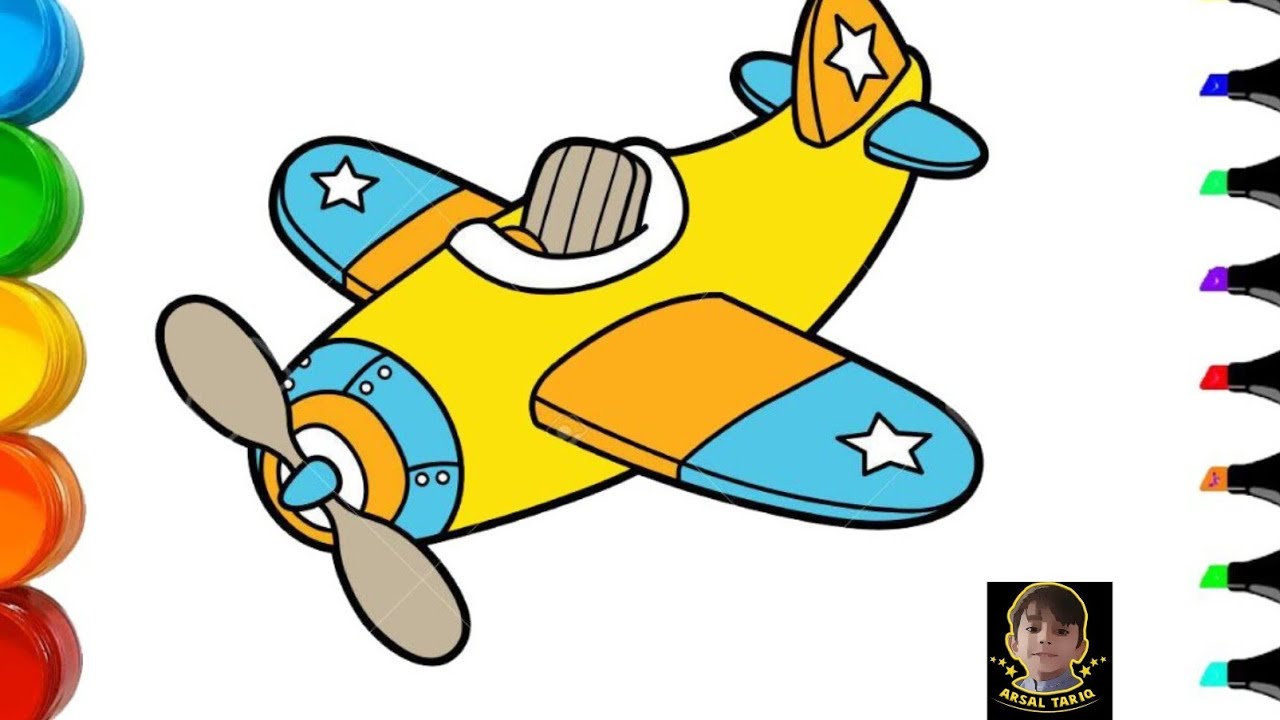 September 21, 2023|step by step drawing for kids|aeroplan drawing for ...