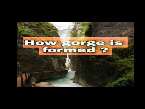 #How gorge is formed? - YouTube