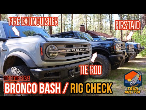 Are Broncos more prepared than Jeep owners? Bronco Bash Rig Check and ...