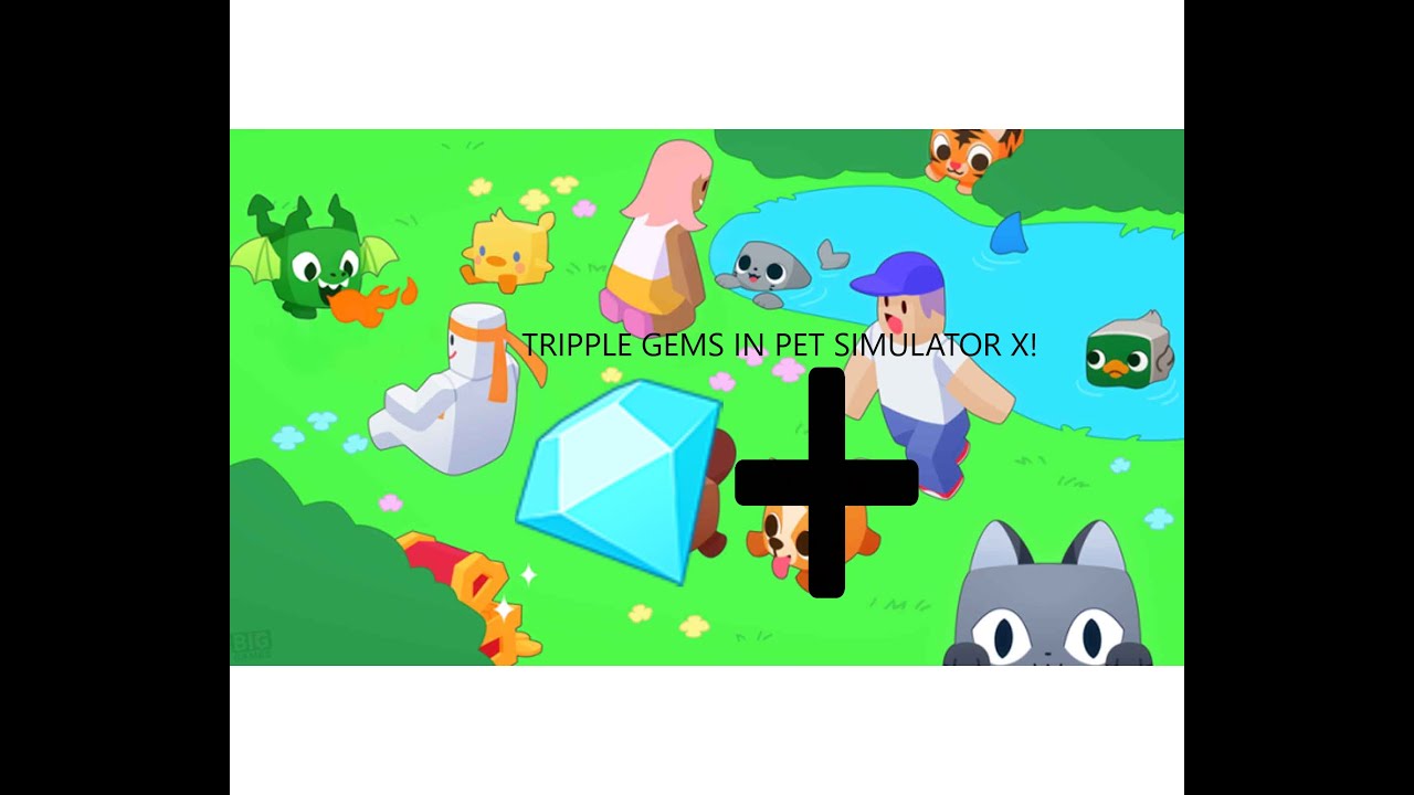 New 3x Gems In Pet Simulator X! - YouTube