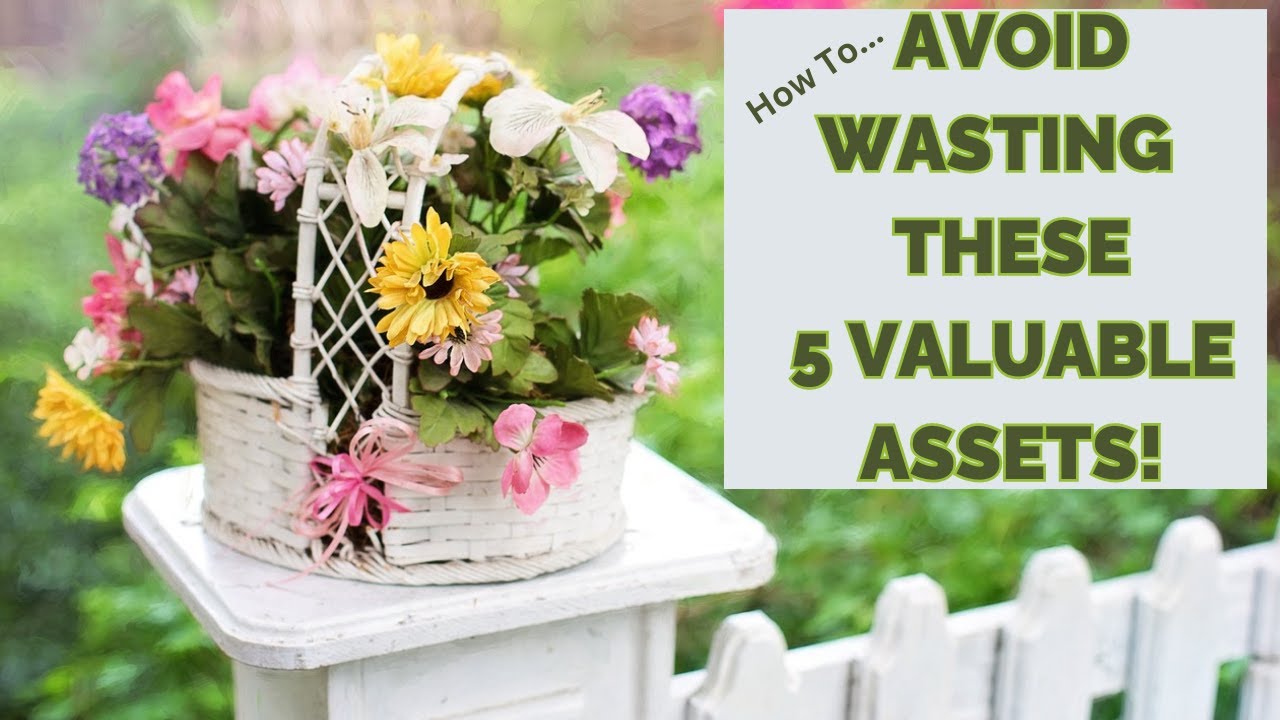 HOW TO AVOID WASTING THESE 5 ASSETS! FRUGAL, OLD FASHIONED, SLOW LIVING ...