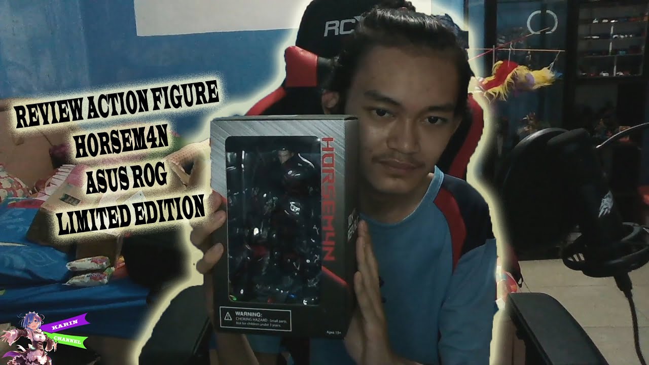 UNBOXING ACTION FIGURE HORSEM4N - ASUS ROG - LIMITED EDITION - YouTube